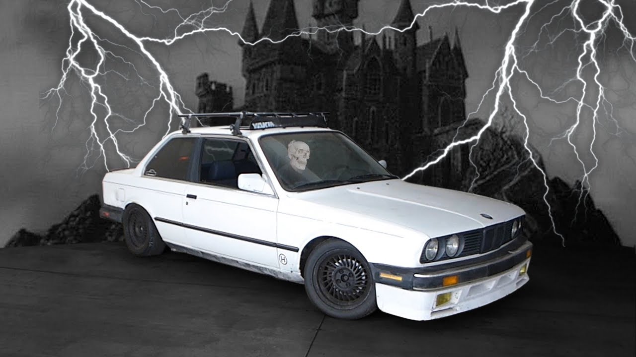 Starting my broken E30 for the first time in months! - YouTube