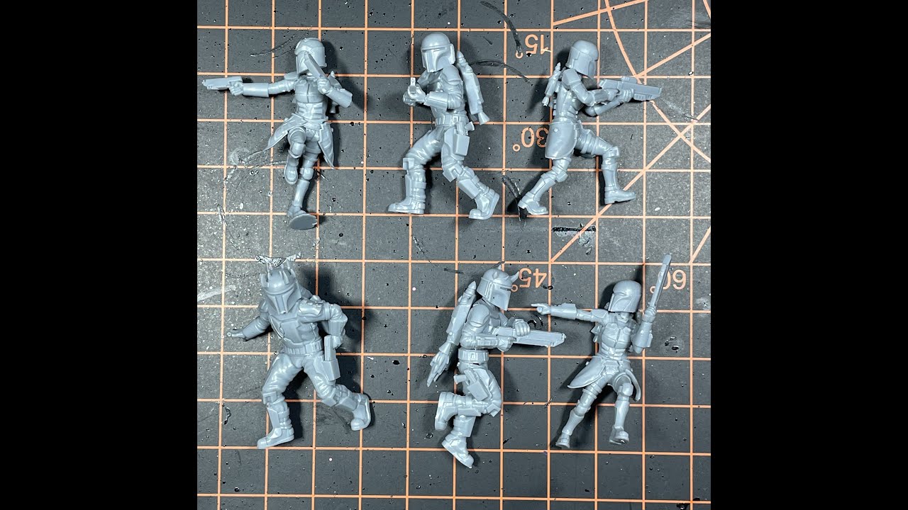 Star Wars Legion Shadow Collective "Mandalorians" - YouTube