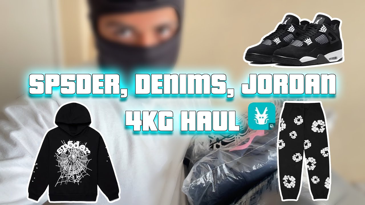4KG ACB HAUL, SP5der, Denim Tears, Gx J4 Review - YouTube