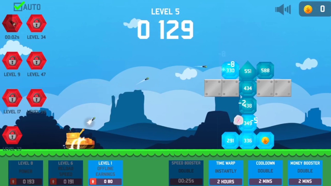 Tanks & Gems Idle Demolition - YouTube