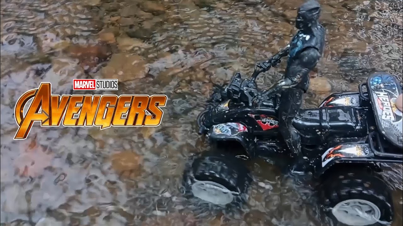 Black Panter coba motor Atv Hulk - YouTube