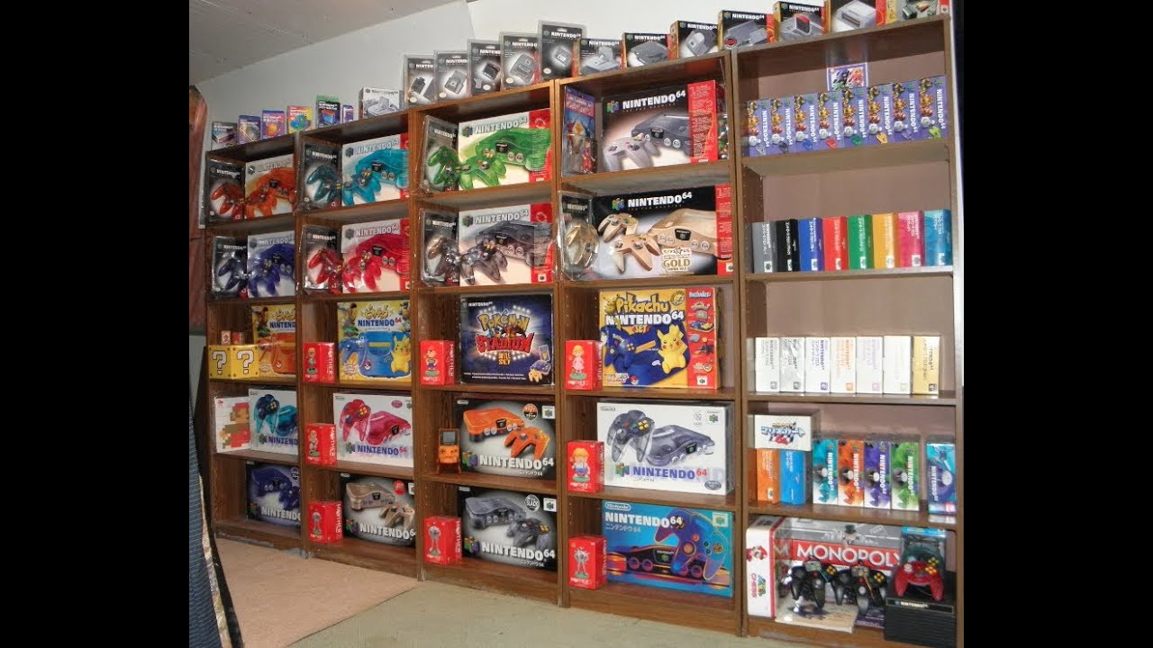 Expanding My Game Room: The N64 Wall Movement - YouTube