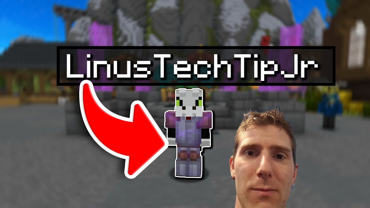 i played bedwars with linus tech tips' son - YouTube