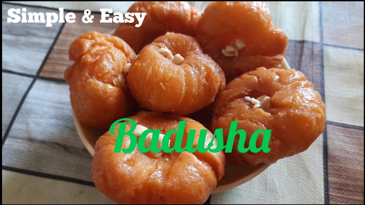 Ghee Badusha sweet Recepe | బాదుషా స్వీట్| Indian sweet - YouTube