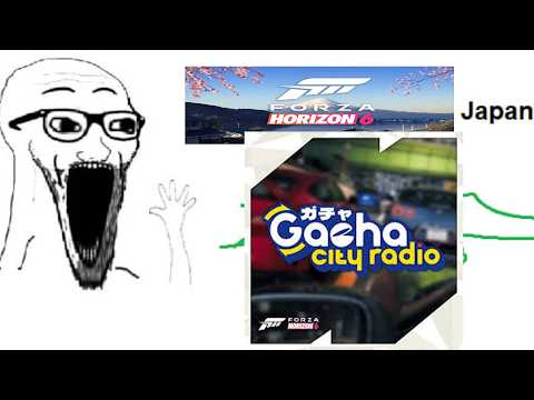 Forza Horizon 6 Gacha City Radio be like