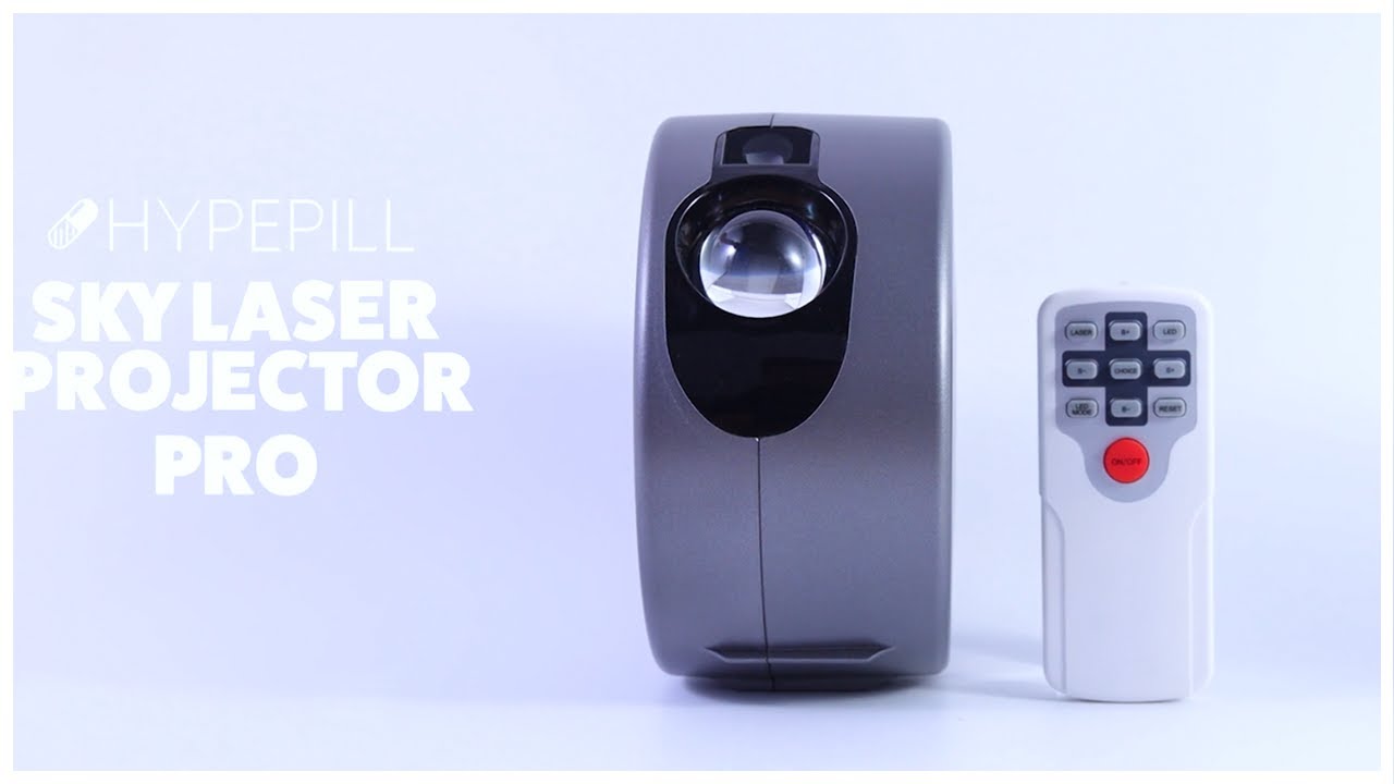 HypePill - Sky Laser Projector - YouTube