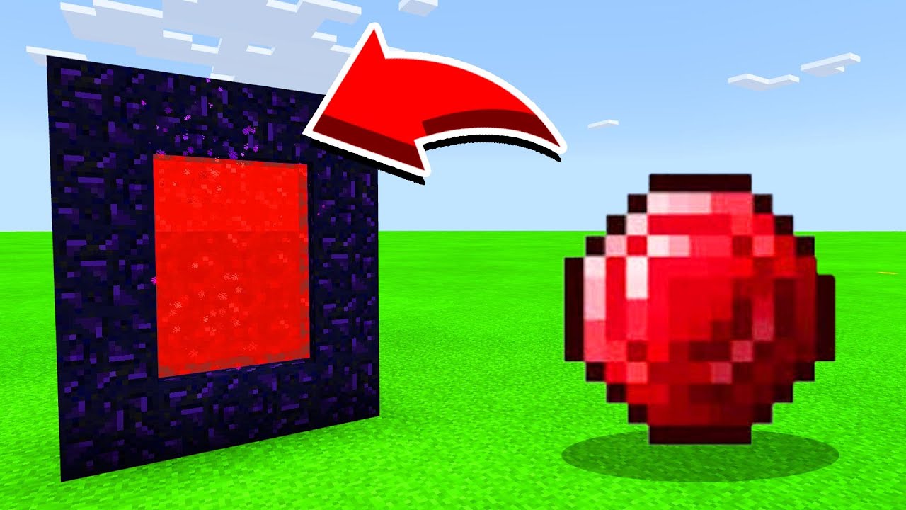 How To Make A Portal To RUBYCRAFT in Minecaft Pocket Edition/MCPE - YouTube