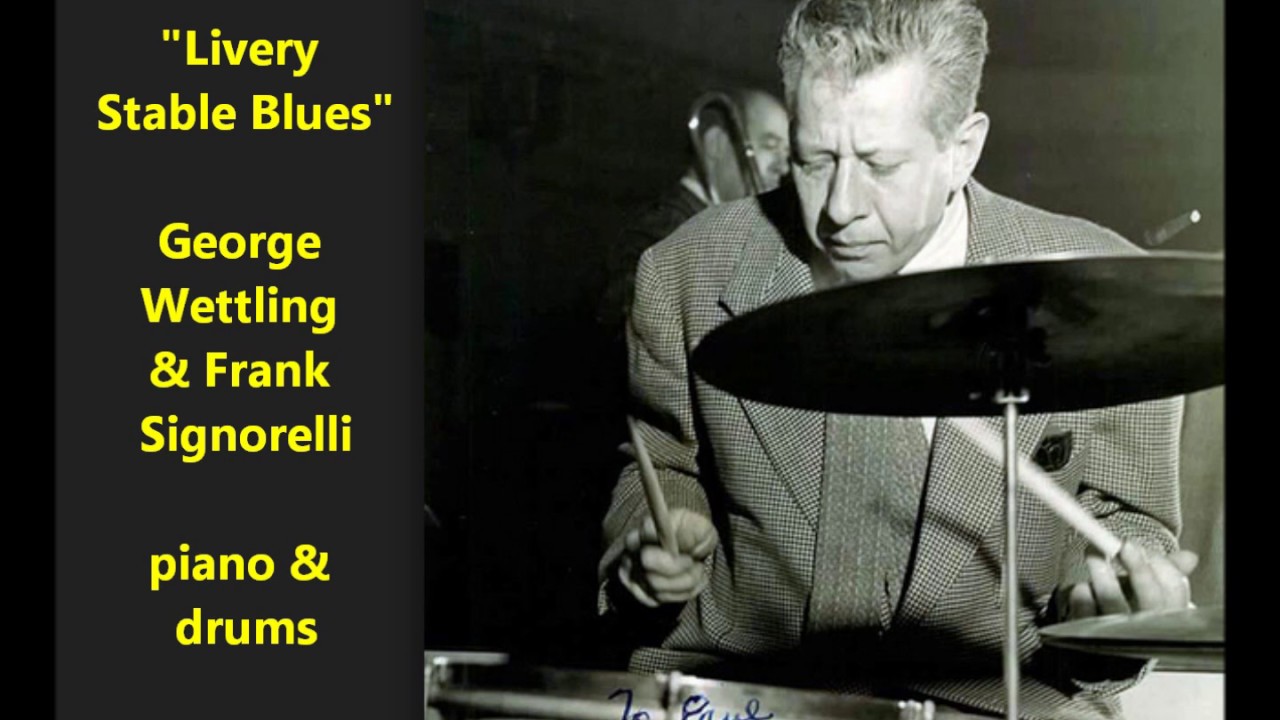 George Wettling & Frank Signorelli "Livery Stable Blues," Original ...