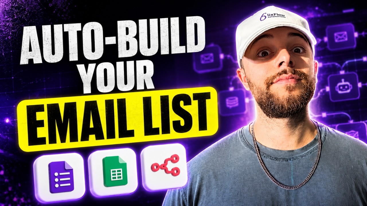 I Built an Automated Email List System Using Google Forms and n8n - YouTube