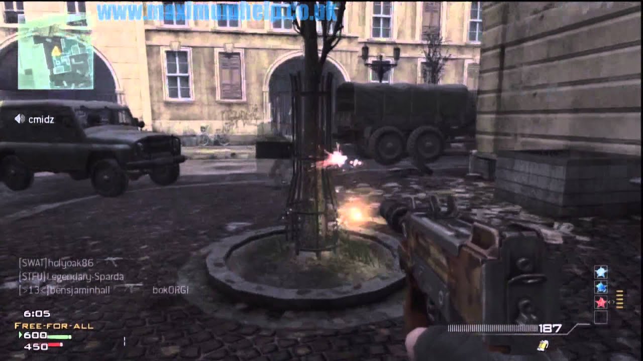 Gun vs Riot Shield! Lockdown 30-10 FFA Modern Warfare 3 Multiplayer ...