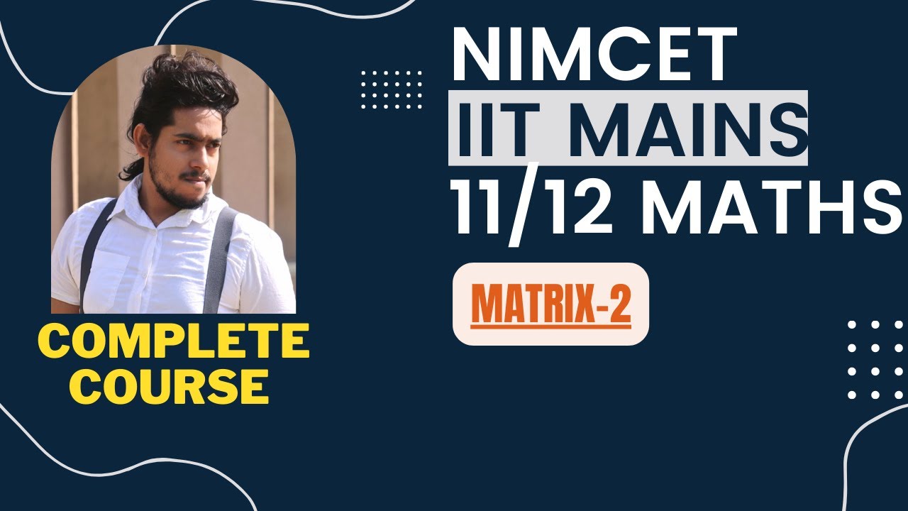 MATRIX || PART-2 || - YouTube