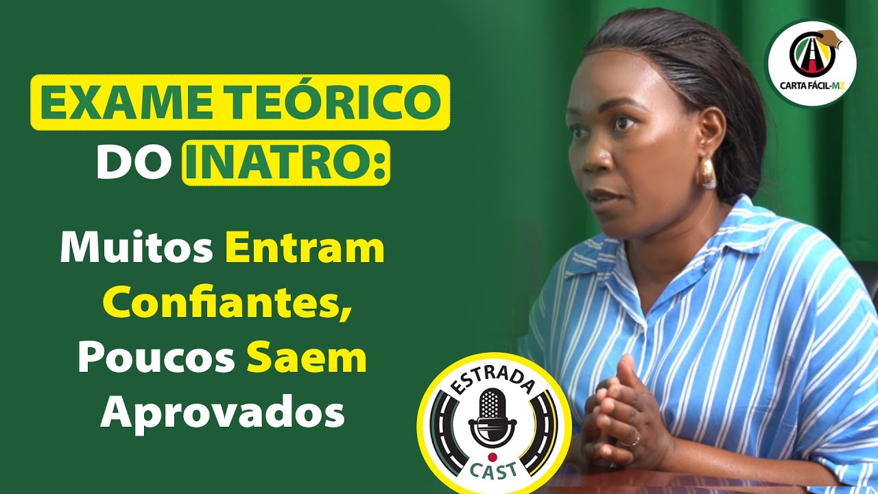 📢 EXAME TEÓRICO DO INATRO: Muitos entram confiantes… Mas poucos saem ...