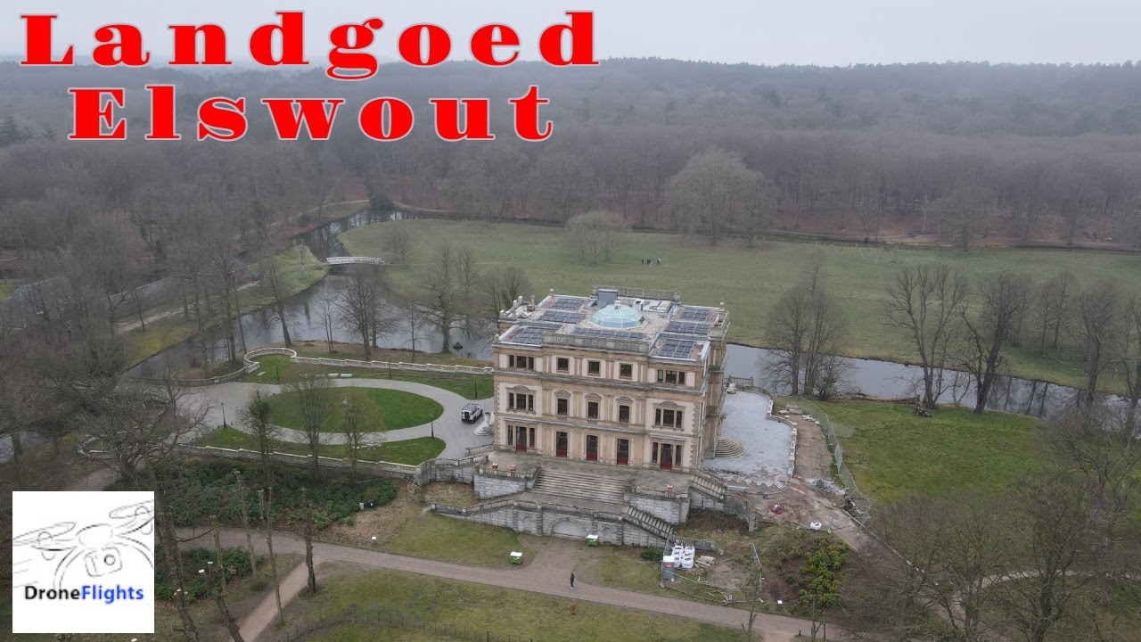 Landgoed Elswout in Overveen bezoek met een Drone - YouTube