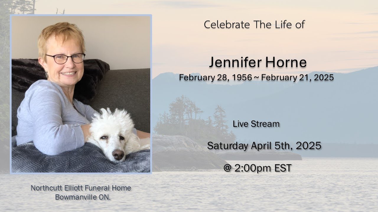 Celebration of Life - Jennifer Horne - YouTube