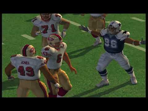 Madden NFL 07 (PS2) 49ers vs cowboys (CPU vs CPU) - YouTube