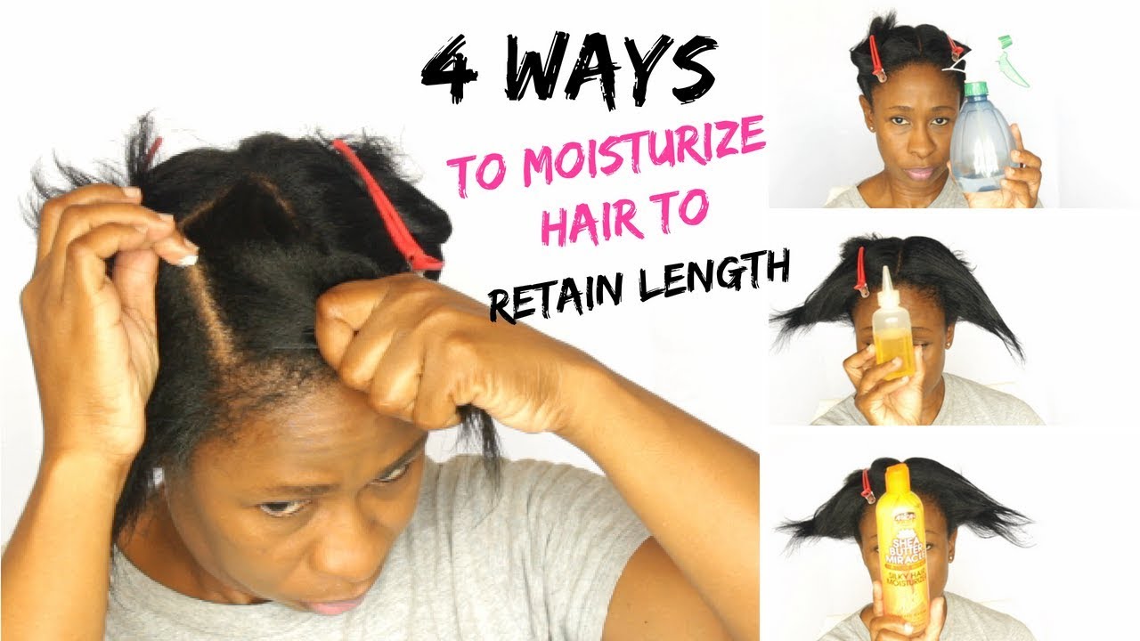 How To Moisturize And Seal Hair Youtube