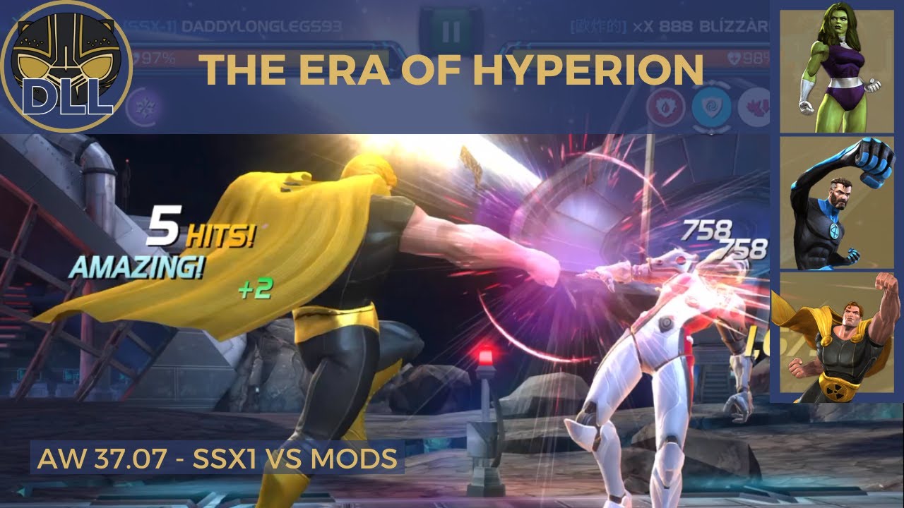 The Era of Hyperion - Alliance War 37.07 - SSx1 vs Mods - YouTube