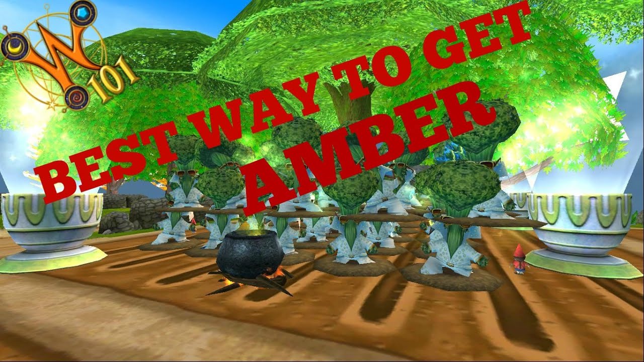 Wizard101: Best Way To Get Amber With Proof - YouTube