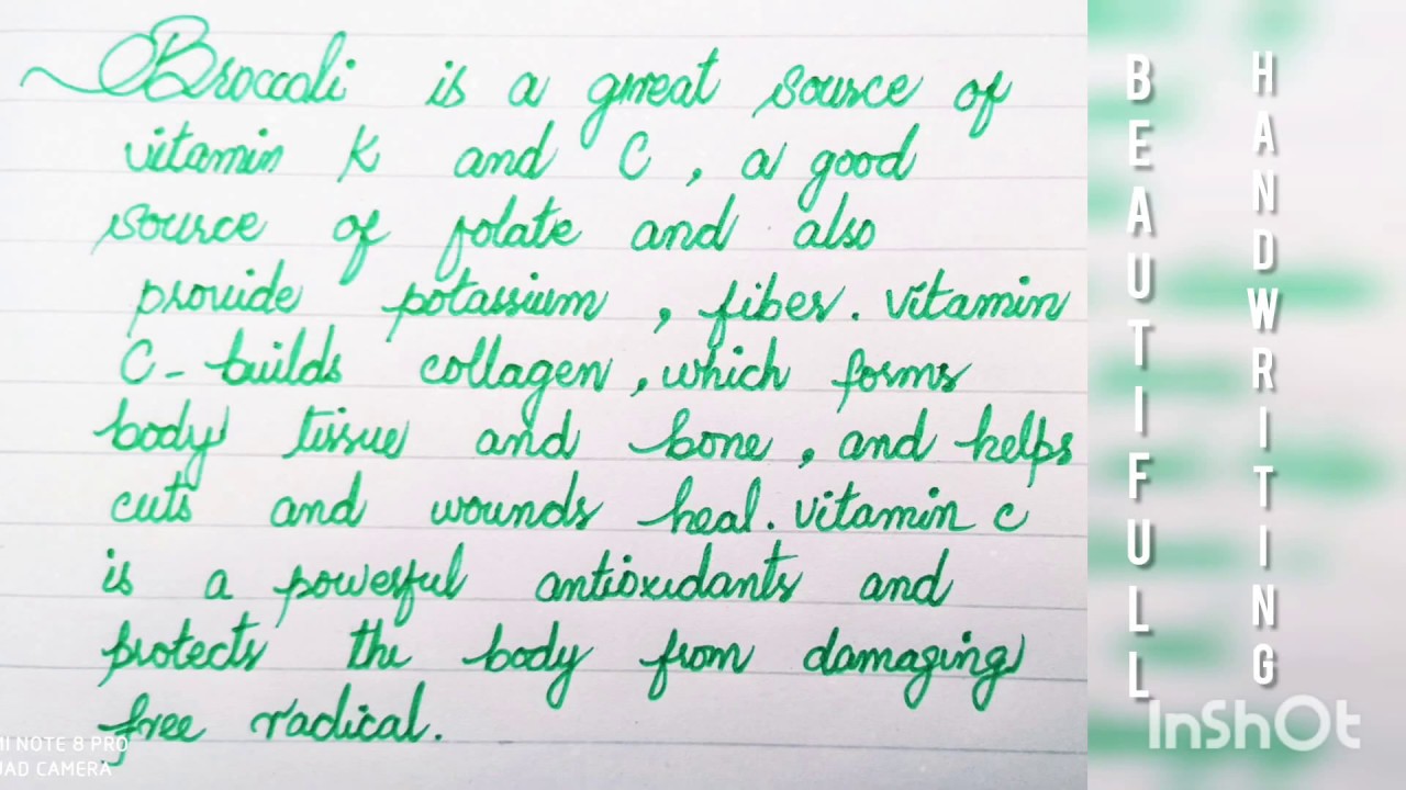 Beautiful hand writing#6|how to write neatly |calligraphy - YouTube