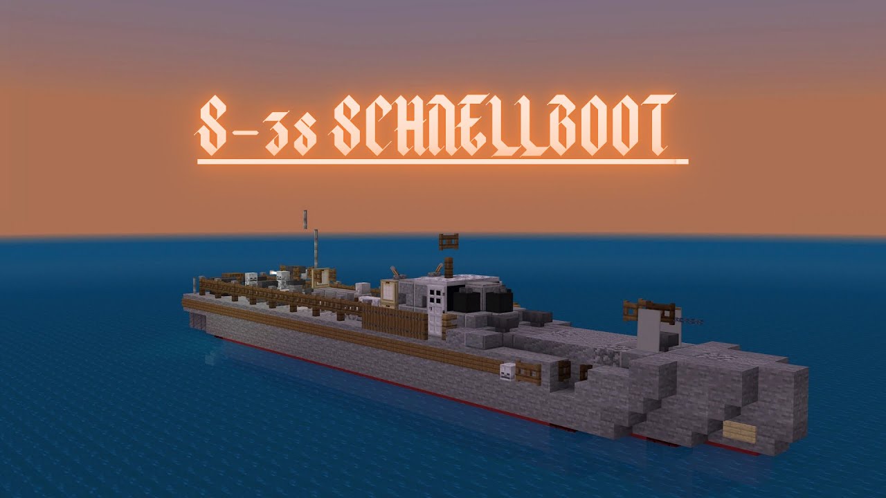 Minecraft: How to build a Military Boat in Minecraft (S-38) Minecraft ...