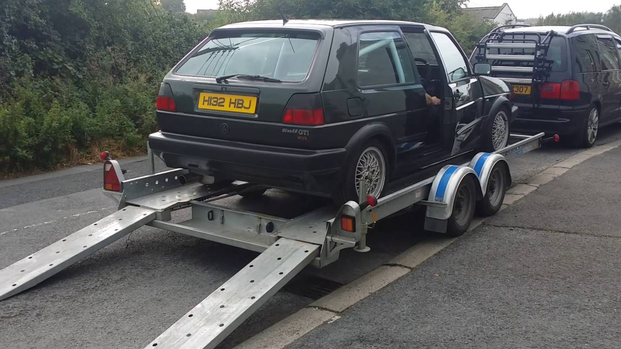 Oak green MK2 16v golf - YouTube