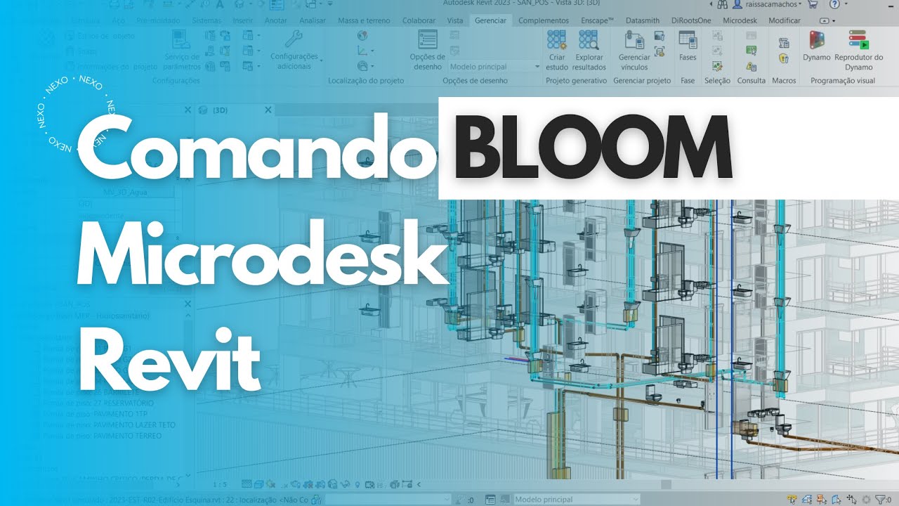 AULA 2 MICRODESK REVIT - COMANDO BLOOM - YouTube