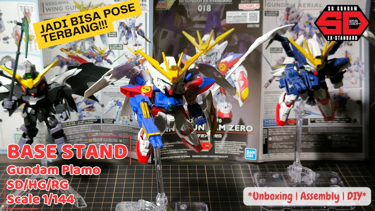 Base Stand Gundam SG/HG/RG | Assembly - YouTube