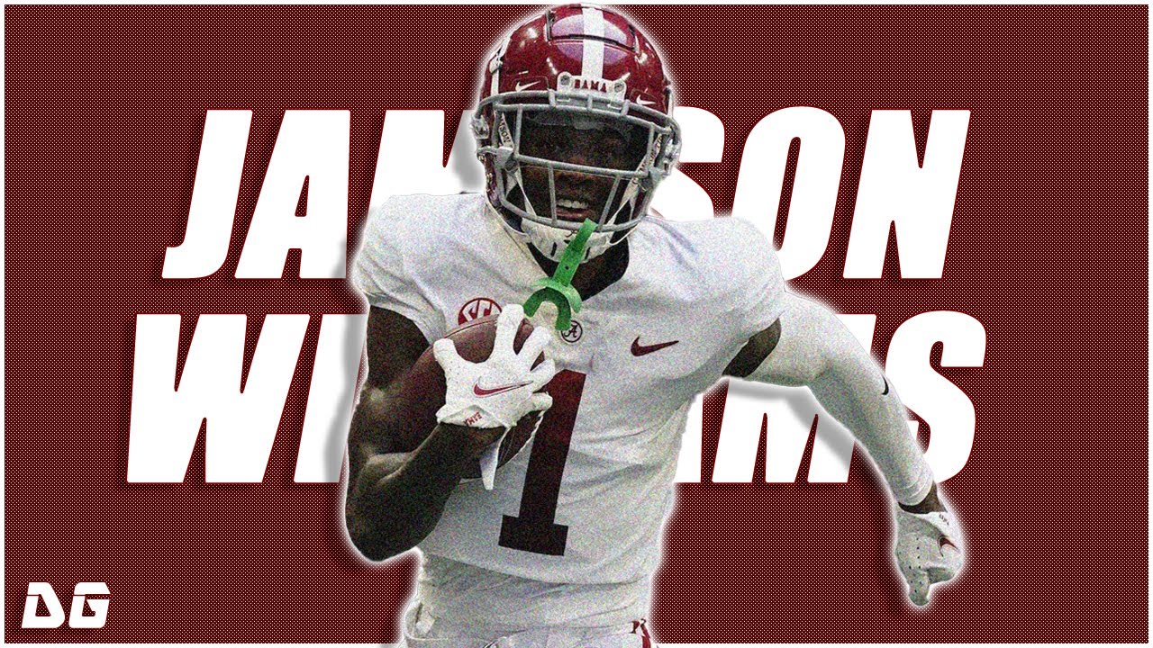 The Most Explosive WR In The Draft | Jameson Williams - 2022 NFL Draft ...