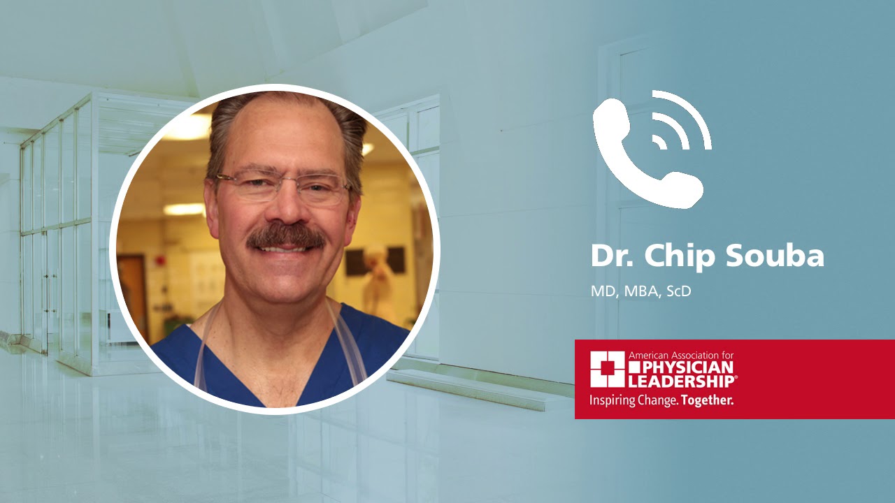 Dr. Chip Souba on Physician Burnout - YouTube