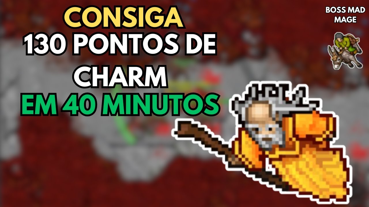 [TIBIA] CONSIGA 130 PONTOS DE CHARM COM ESSE BOSS #tibiagame - YouTube