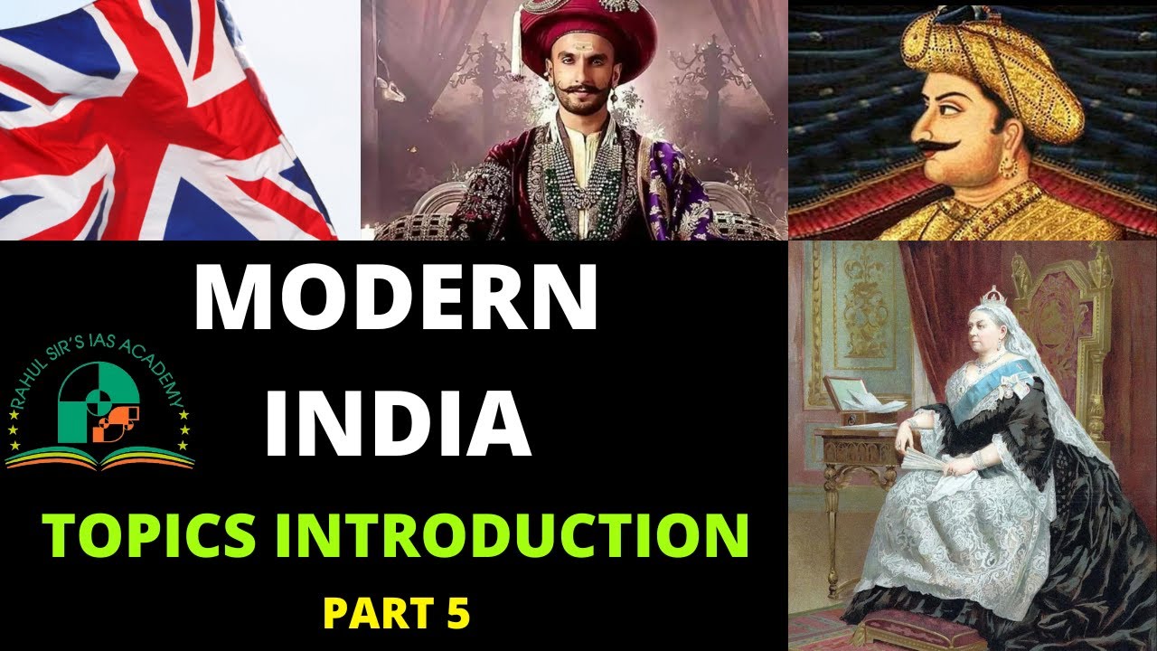 Modern India Topics Introduction And Revision Part 5 |Advent Of British ...