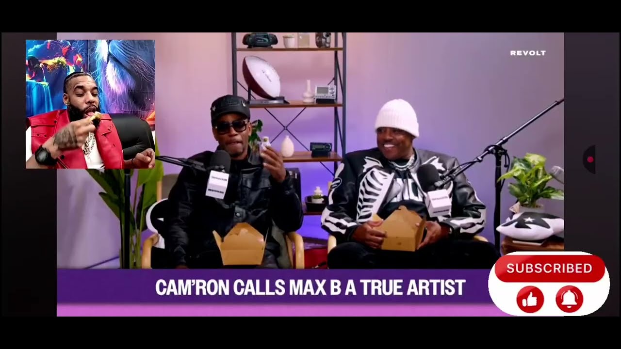 MAX B VISITS CAMRON AND MASE 1ST INTERVIEW! - YouTube