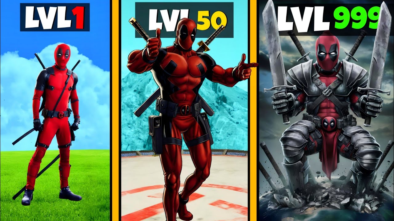 Franklin Upgrading Level 1 DEADPOOL to Level 1,000,000,000 DEADPOOL in ...