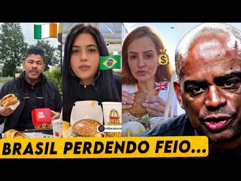 BRASILEIRA É HUMILHADA AO COMPARAR PREÇO DE BIG MAC EM OUTROS PAÍSES