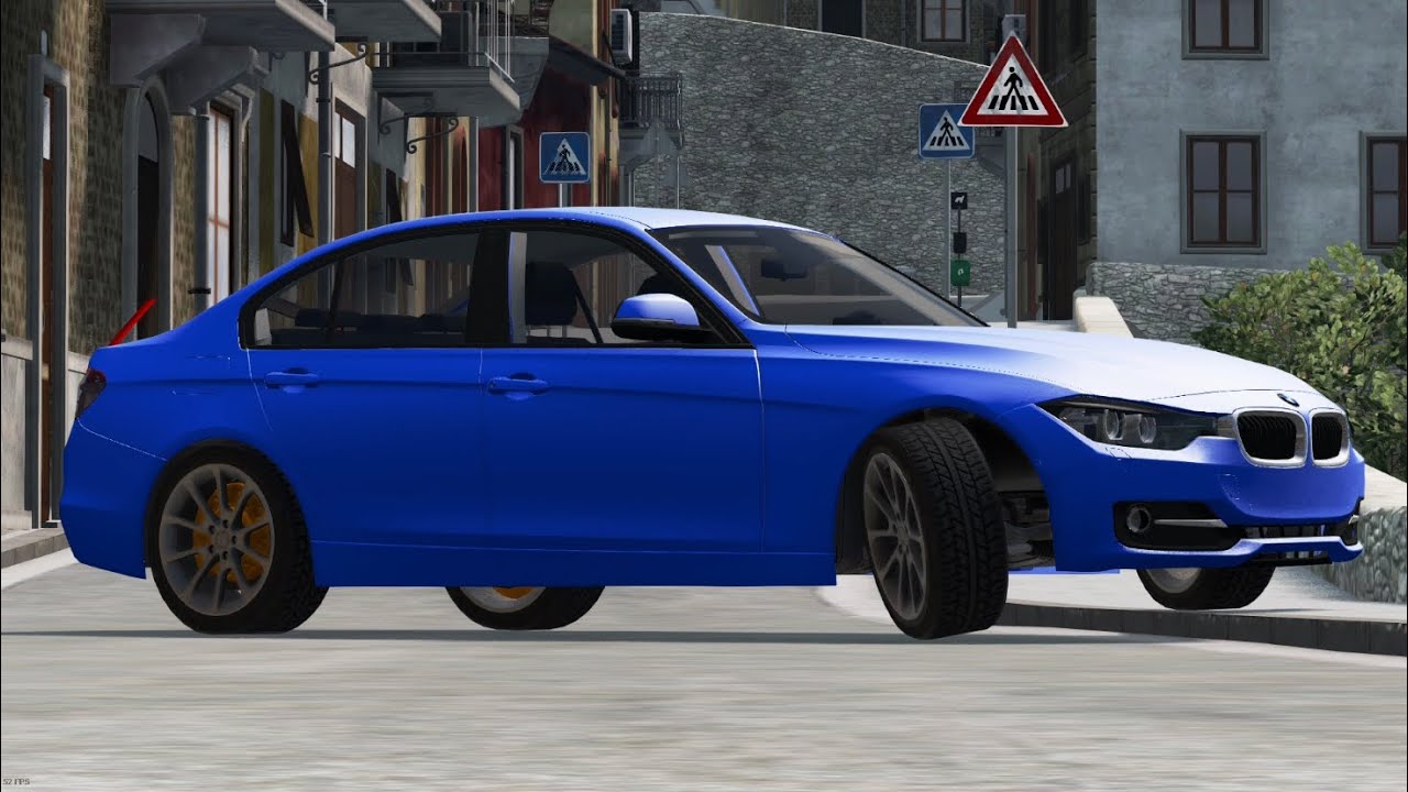 BMW 3 Series F30 Review [Beamng.Drive] - YouTube