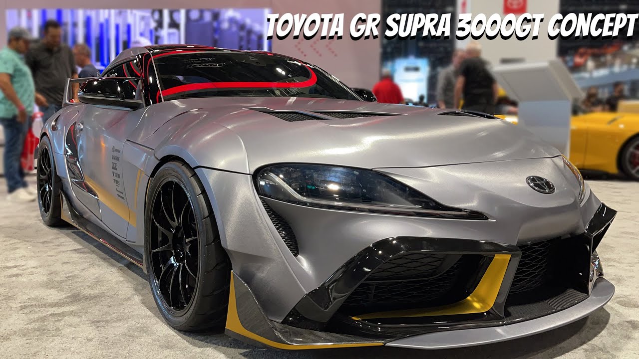 Amazing NEW !! Toyota GR Supra 3000GT Concept - YouTube