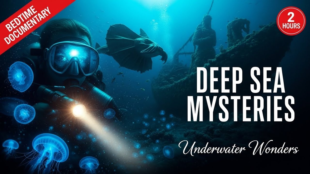 Fall Asleep to Deep Sea Creatures Documentary | 2 Hour History ...