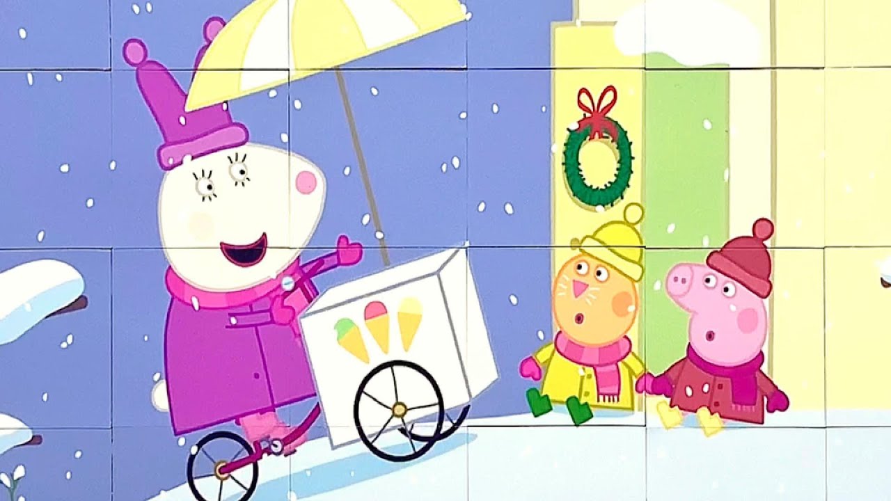 Cold Snow Day | Peppa Pig Tales | Puzzle for kids and for fun | Puzzle ...