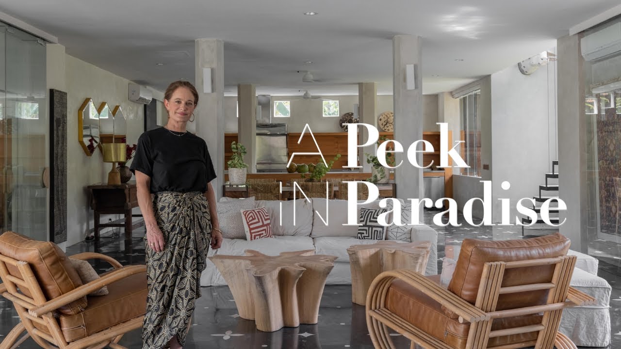 Furniture Designer Sophie Stylish Home | A Peek in Paradise S4EP5 ...