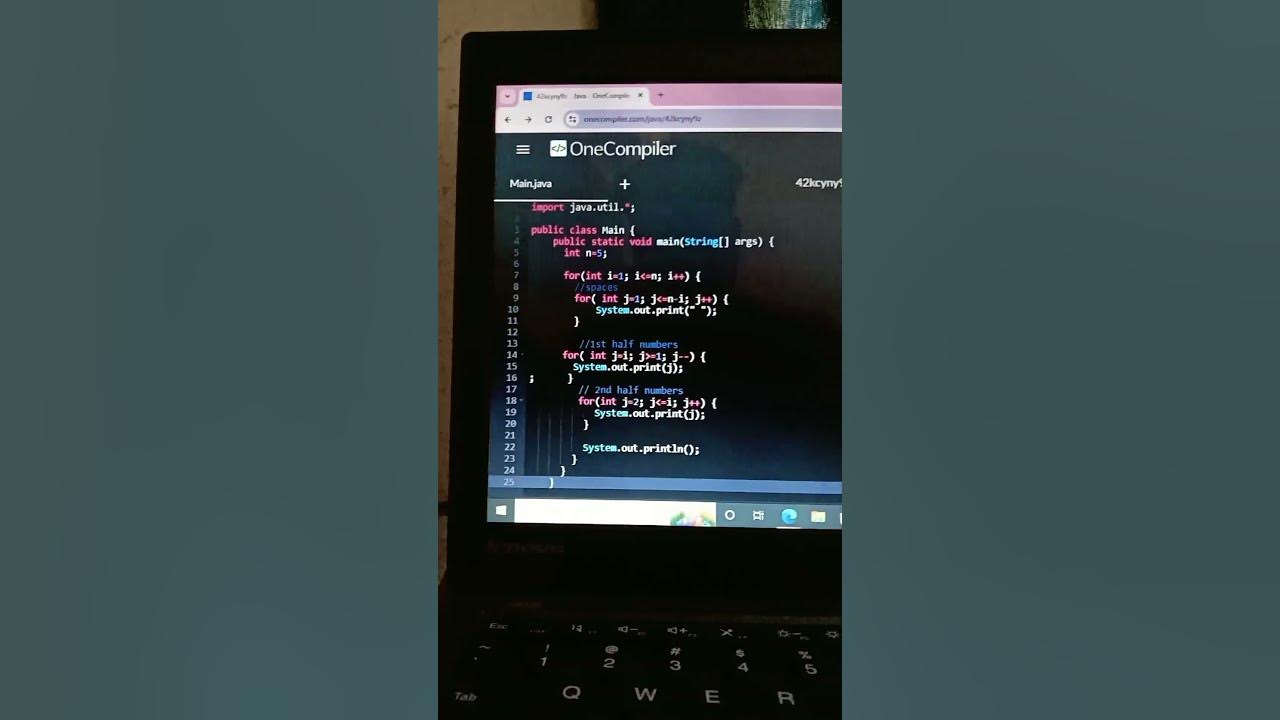 Coding Of Palindromic Pattern In Java Coding Java Engineering Youtube