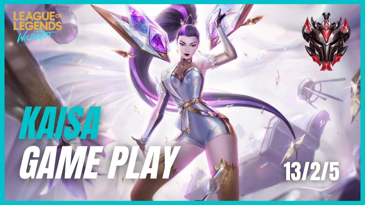 WILD RIFT KAISA - LEGENDARY RANKED GAMEPLAY #10 - YouTube