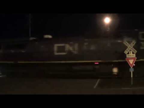 CN Blue Devil 2462 Mid Consist On NS 60X-RailFanning-Alliance, Ohio ...