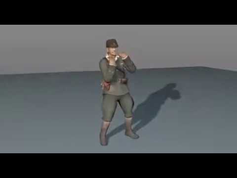 Call of Duty 5 WaW, 3D models+animations 3 (.c4d) - YouTube