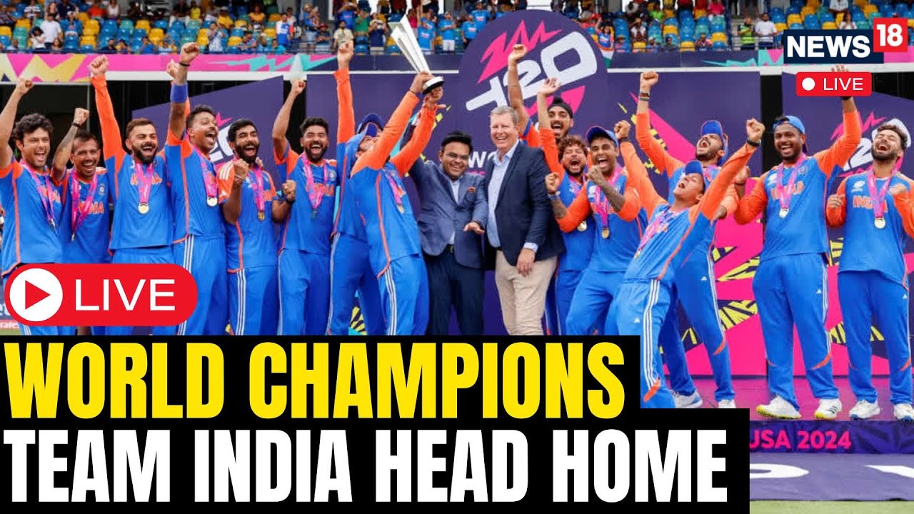 Team India Stranded In Barbados | Team India Returns Home After World ...