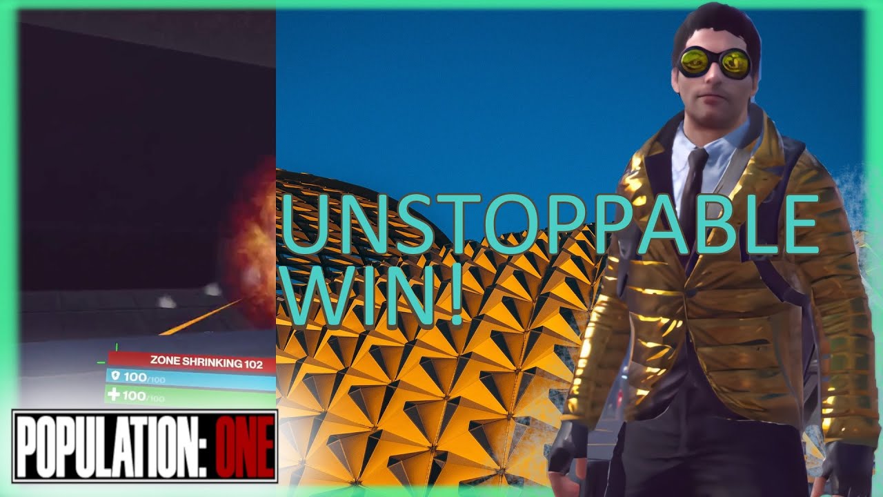 #138 Flawless Aim and Tactics! Population: ONE - YouTube