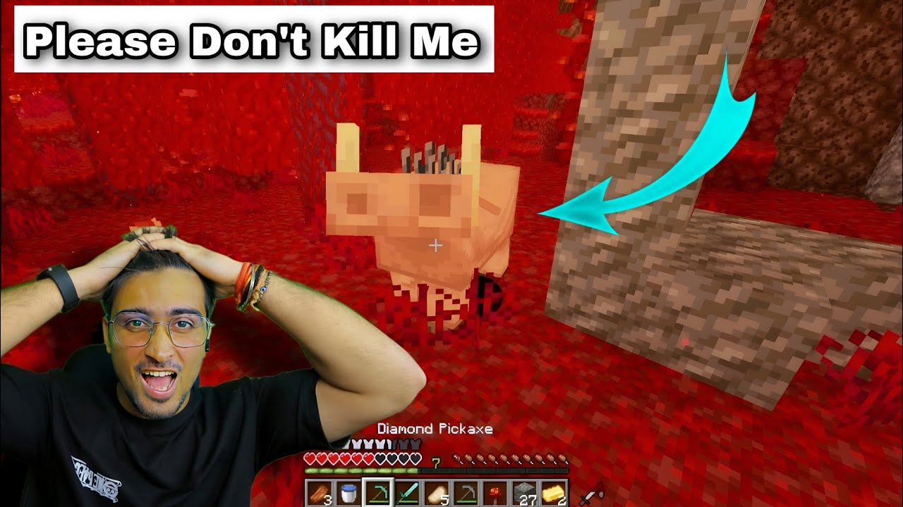 Why Nether Is So Dangerous | Minecraft Survival Ep 4 - YouTube