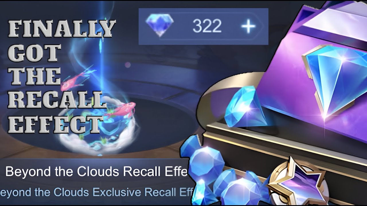 BEYOND THE CLOUDS RECALL EFFECT | MOBILE LEGENDS BANG BANG - YouTube