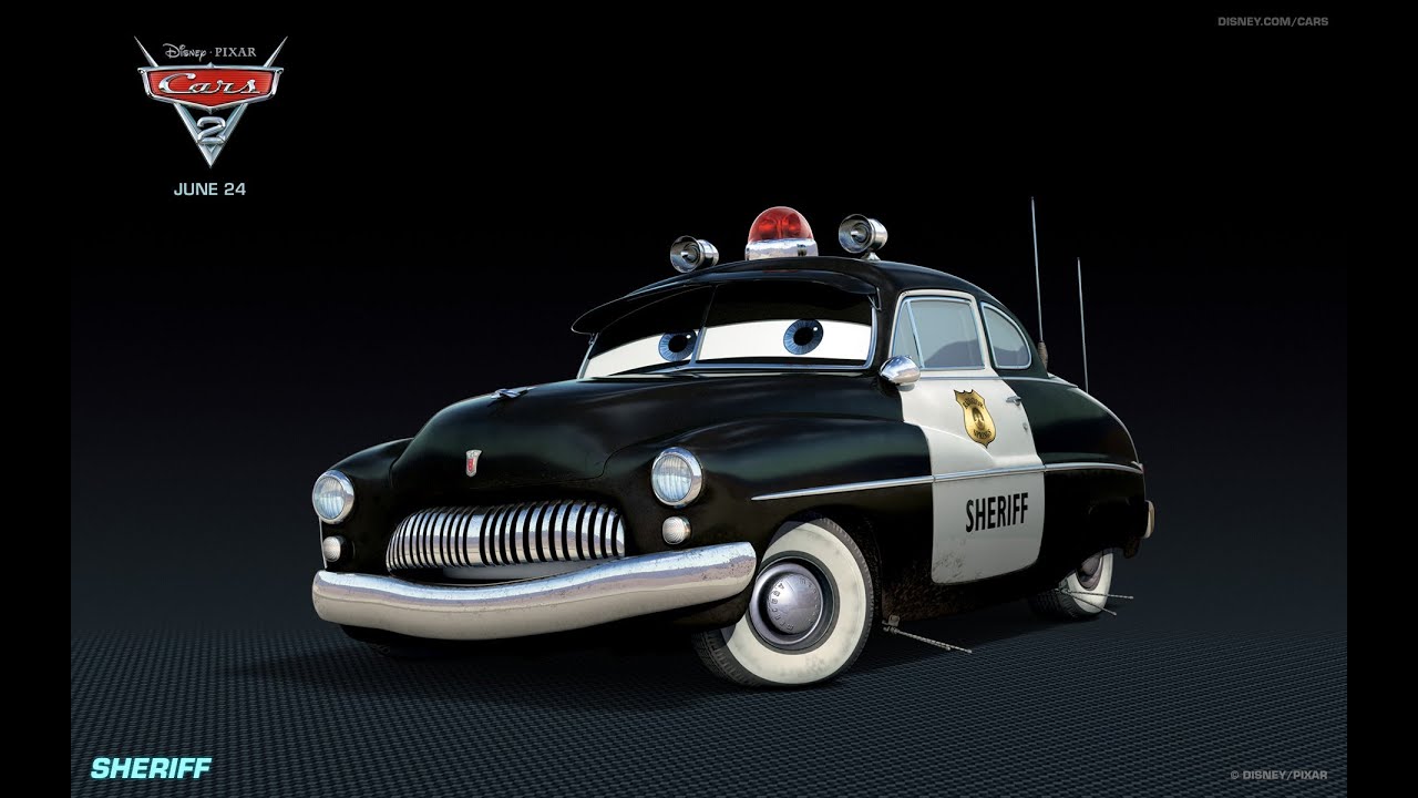 Cars Battle Race 'Hit The Road' Featuring Sheriff - YouTube