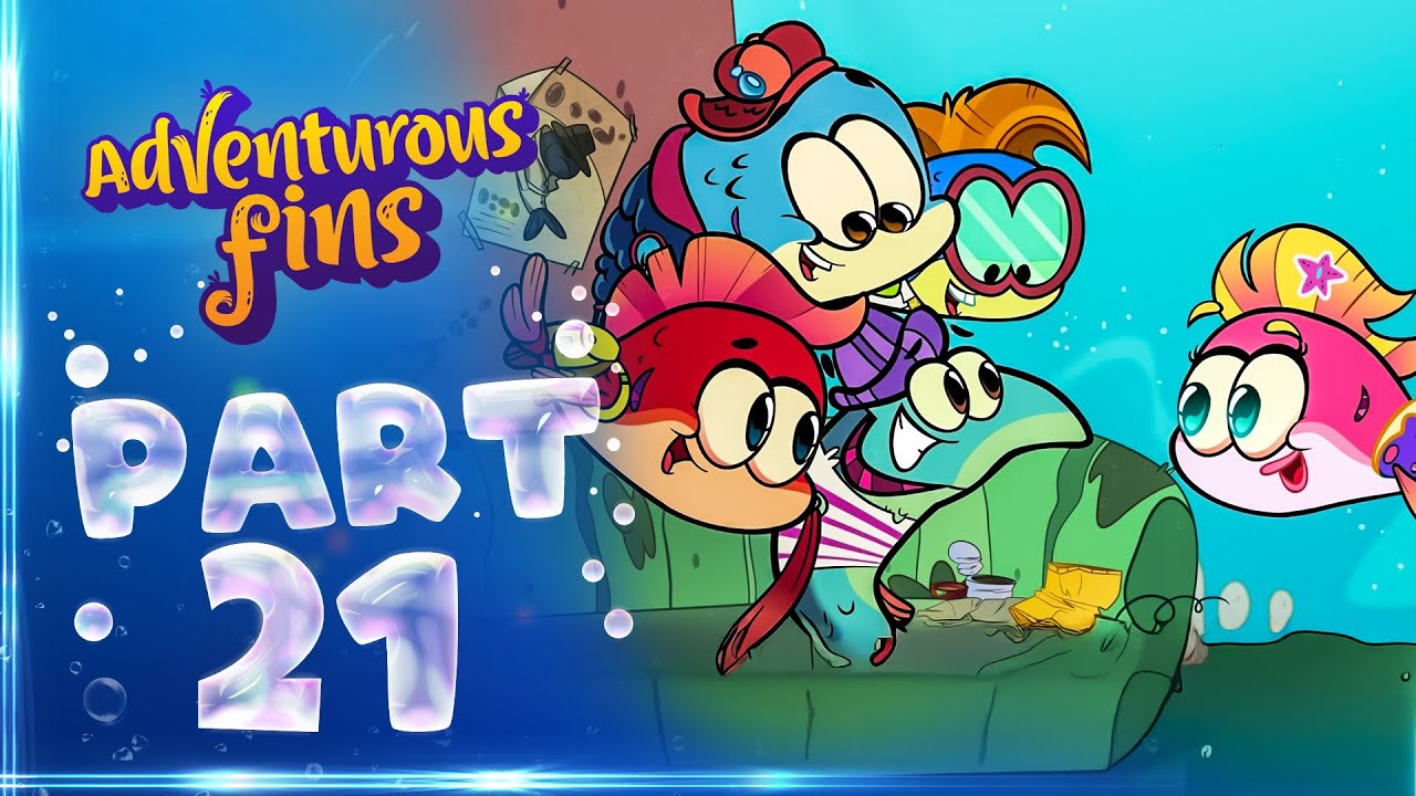 Adventurous Fins | English Learning for Kids | Part 21 in 4K - YouTube