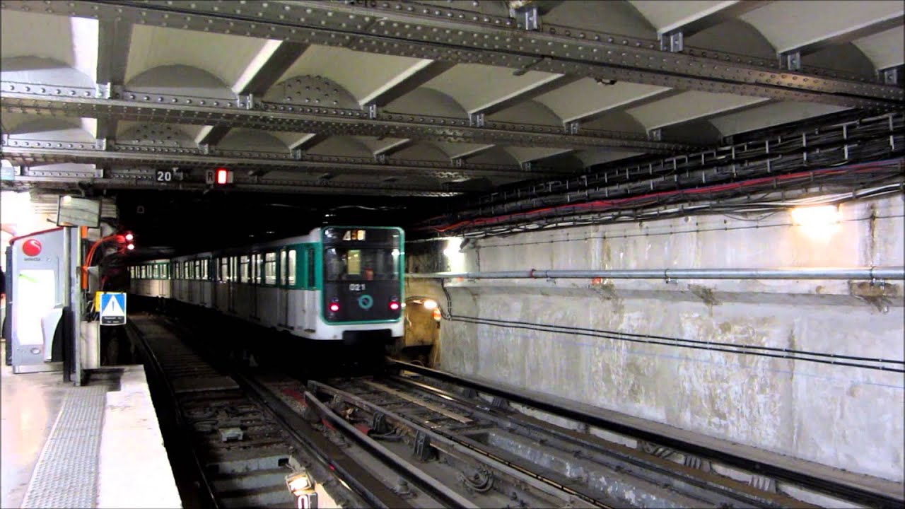 [Paris] MP59 + MP89 Métro 4 - Porte d'Orléans - YouTube